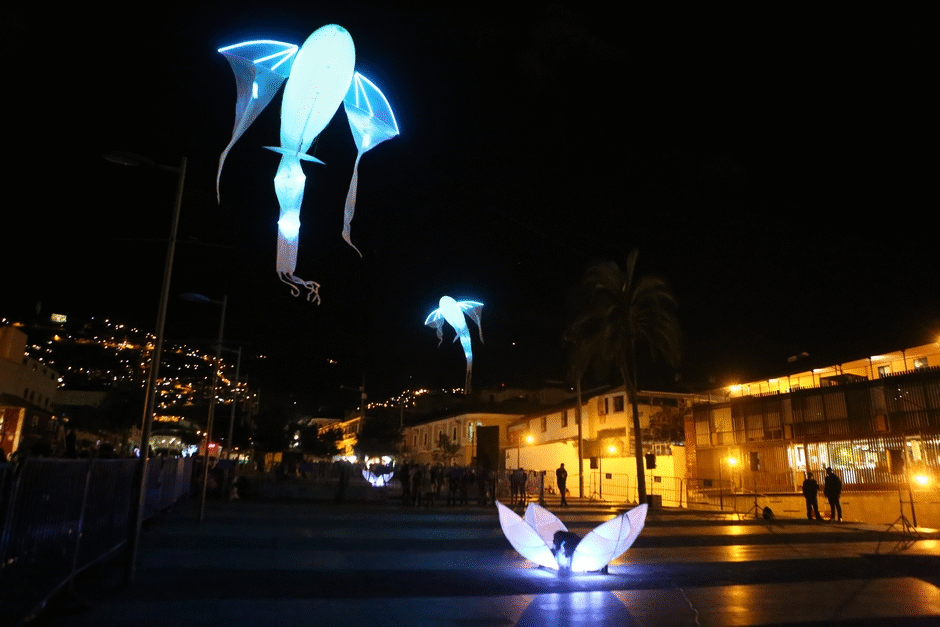 Solo el primer día, la Fiesta de la Luz de Quito superó el medio millón ...